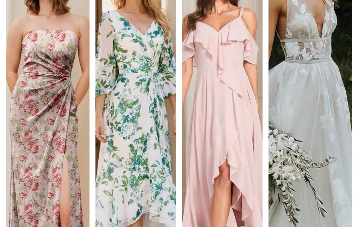 How to Feel Confident in Spring Dresses for Wedding Celebrations ...