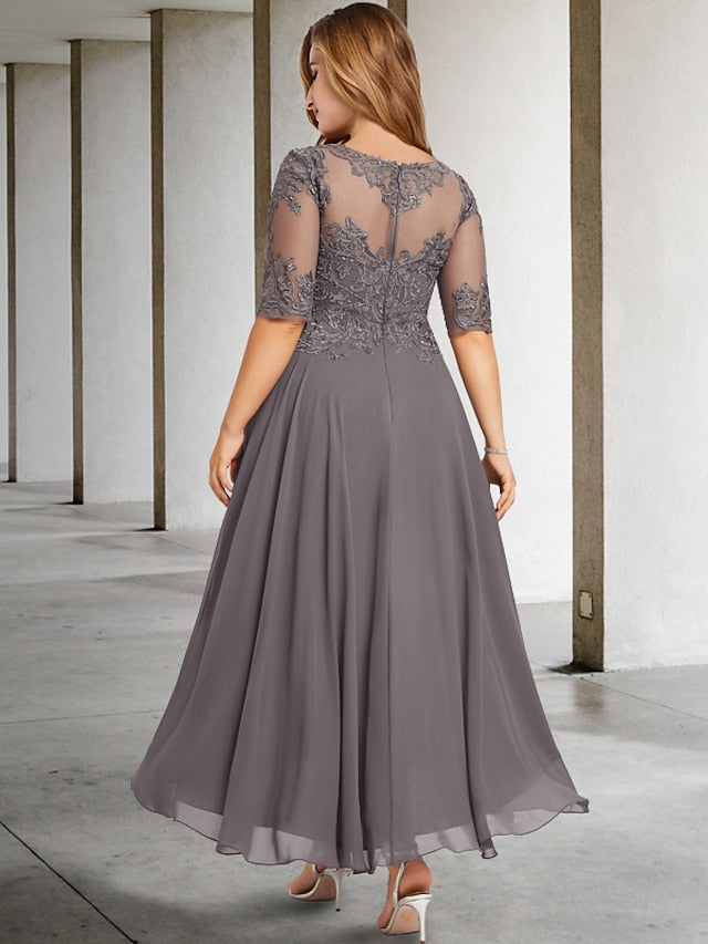 Plus Size Mother of the Bride Dresses - 2 - Mondressy