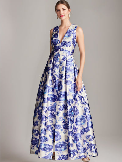 Floral Mother of the Bride and Groom Dresses & Gowns | Mondressy