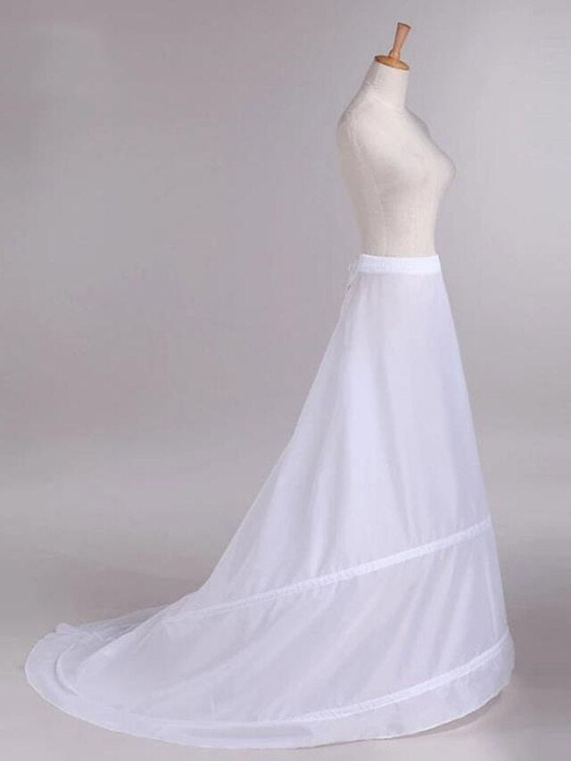 Wedding Slips Polyester Cathedral-Length Petticoats - Mondressy